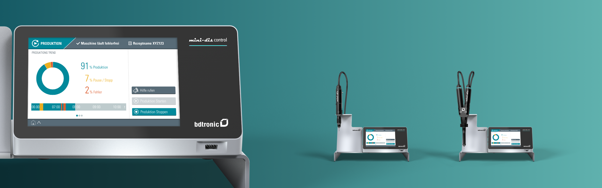 bdtronic mini-dis dosing systems | CaderaDesign - Industrial Grade UX