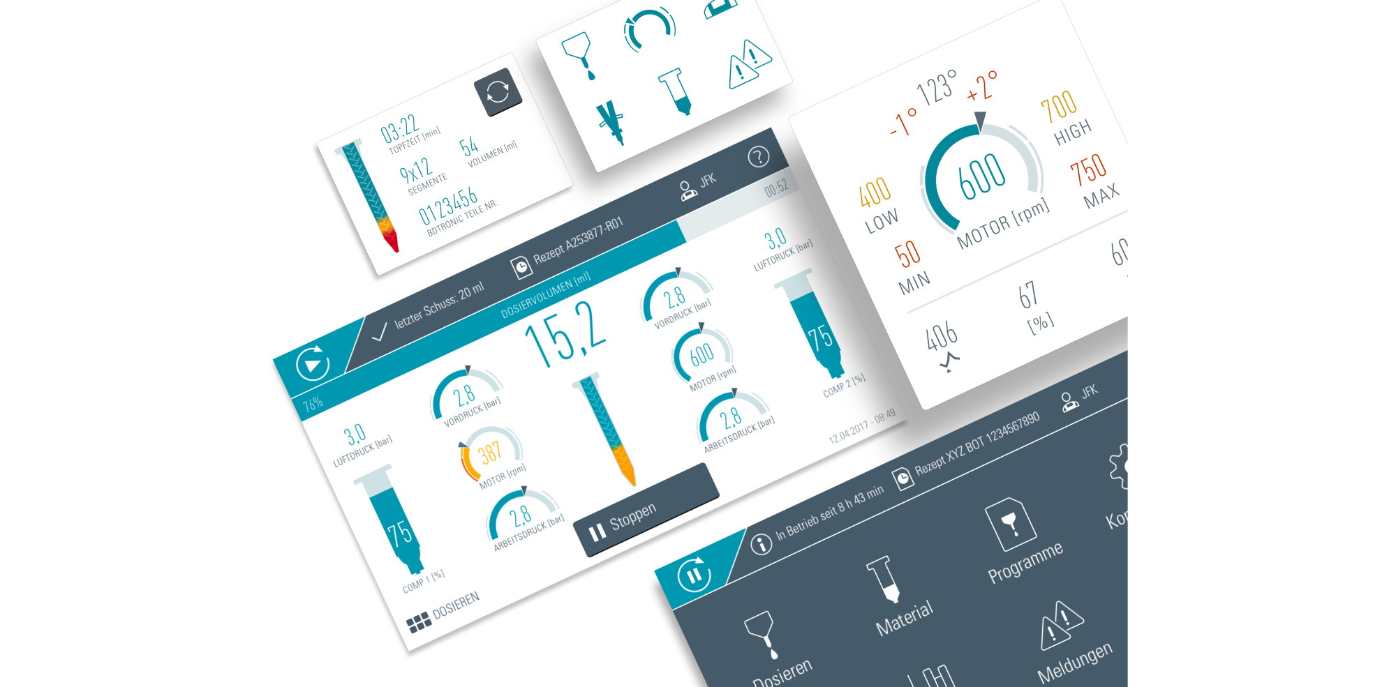 bdtronic mini-dis dosing systems | CaderaDesign - Industrial Grade UX