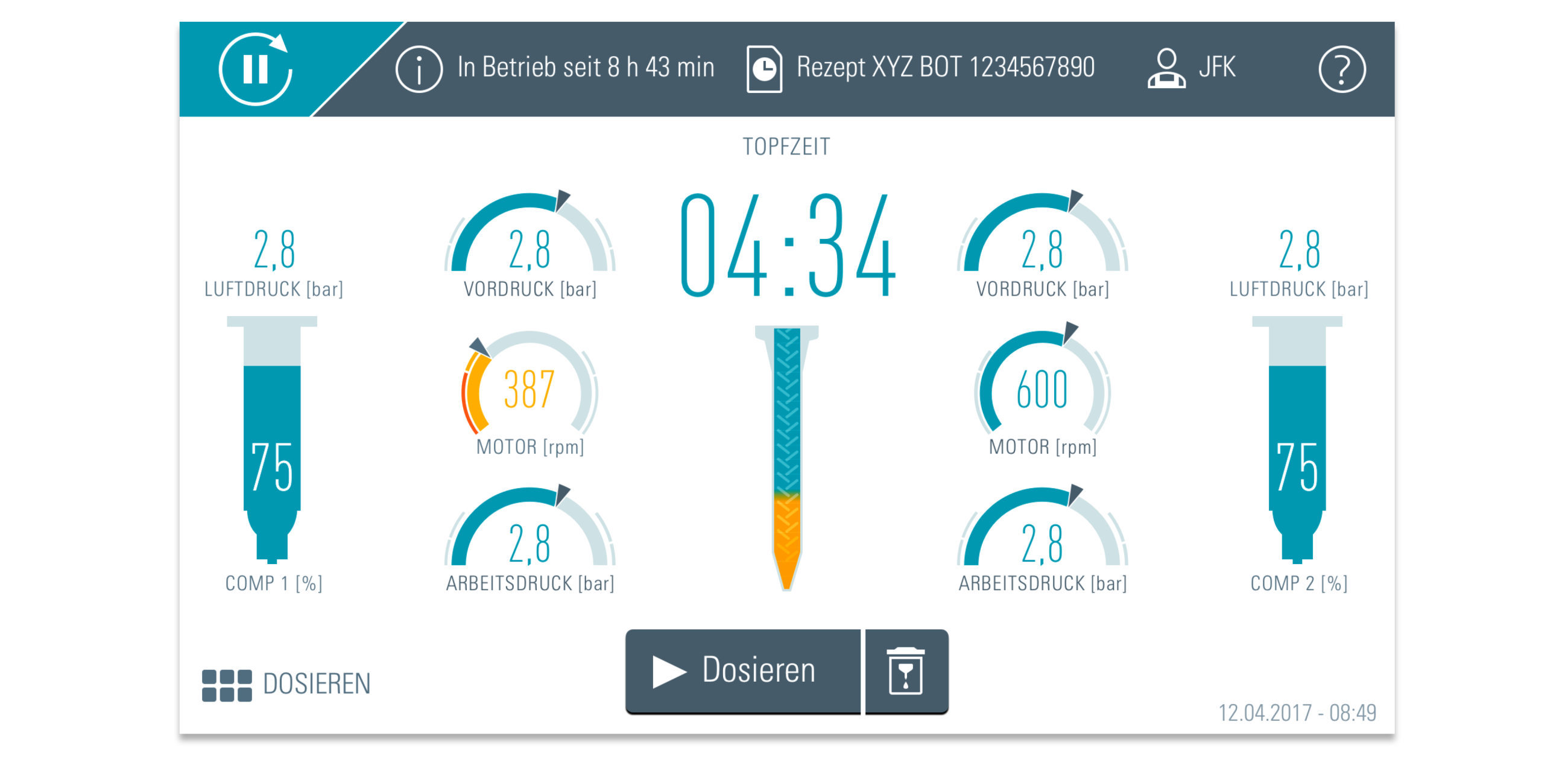 bdtronic mini-dis dosing systems | CaderaDesign - Industrial Grade UX