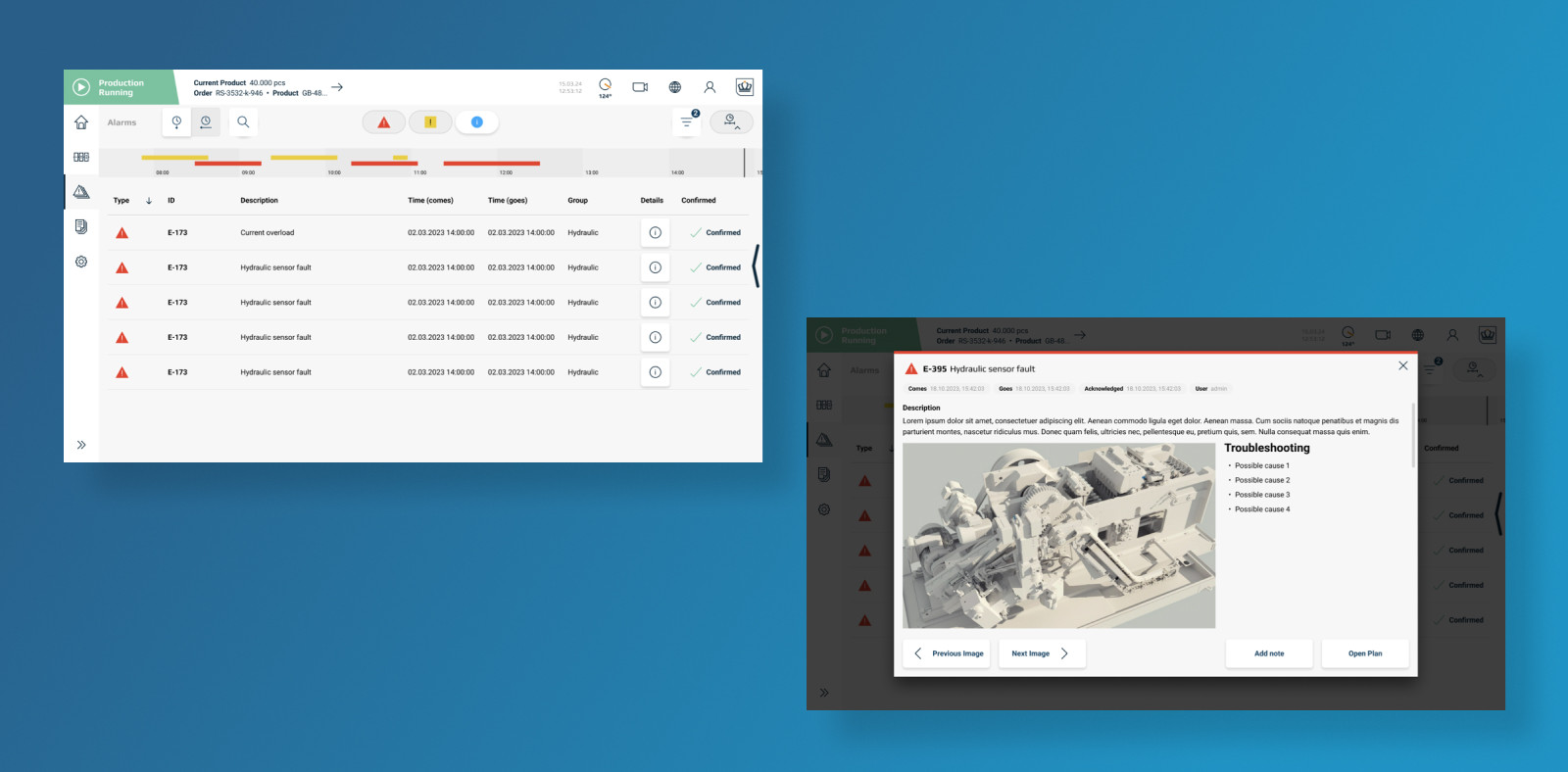 HMI Design Nedschroef | CaderaDesign - Industrial Grade UX