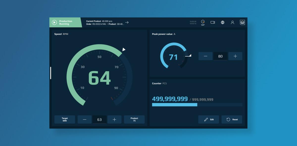 HMI Design Nedschroef | CaderaDesign - Industrial Grade UX