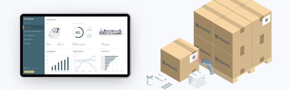 Interface und UX-Design für Pexcite | CaderaDesign - Industrial Grade UX