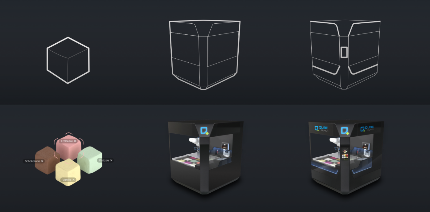 QUBE Robotik-Caterer – Overall User Experience | CaderaDesign ...
