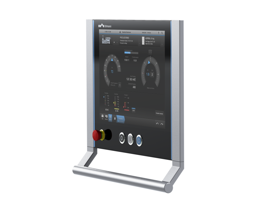 HMI für Uhlmann Verpackungsanlagen | CaderaDesign - Industrial Grade UX