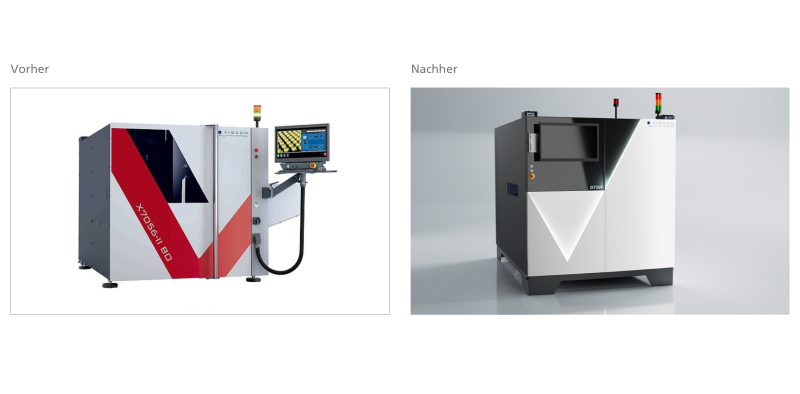 Viscom iX Prüfanlagen | CaderaDesign - Industrial Grade UX